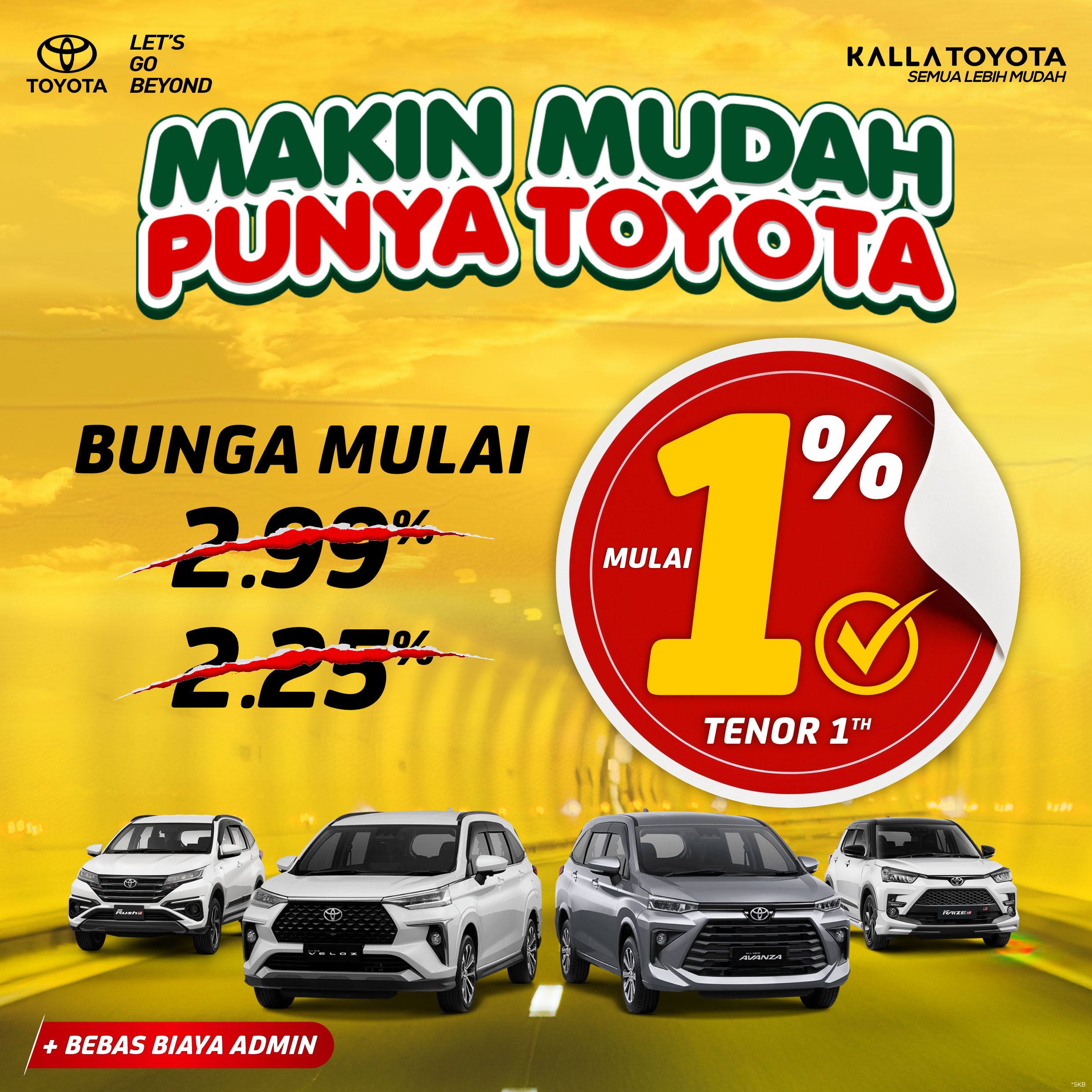 MAKIN MUDAH PUNYA TOYOTA – Kalla Toyota Gowa